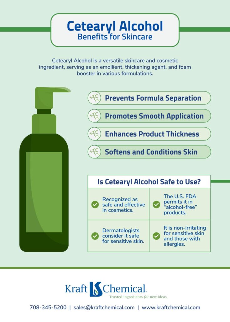 Cetearyl Alcohol in Hair & Skincare: Benefits Explained
